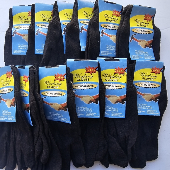 Accessories | Vintage Lot Bundle Of Mens Medium M To L Large Black Work ...